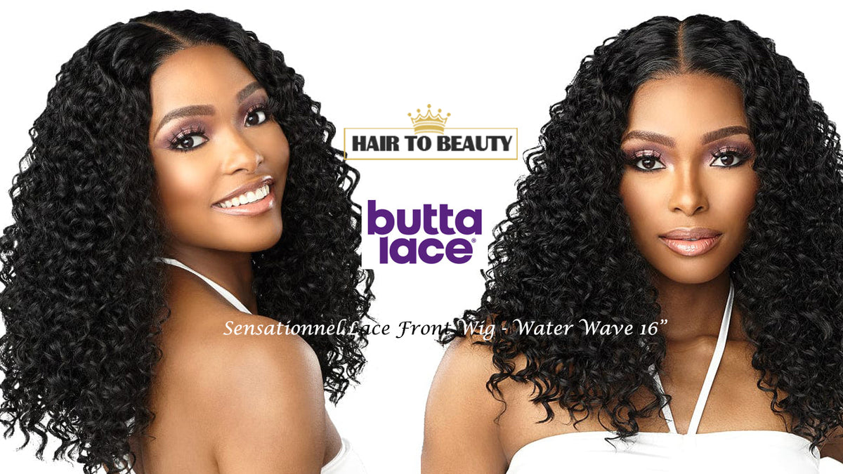 Sensationnel Lace Front Wig (WATER WAVE 16) - Hair to Beauty Quick Rev