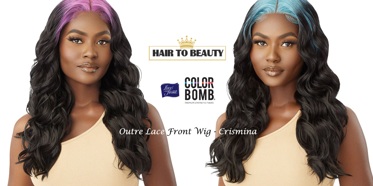 Outre Color Bomb Lace Front Wig (CRISMINA) - Hair to Beauty Quick Revi
