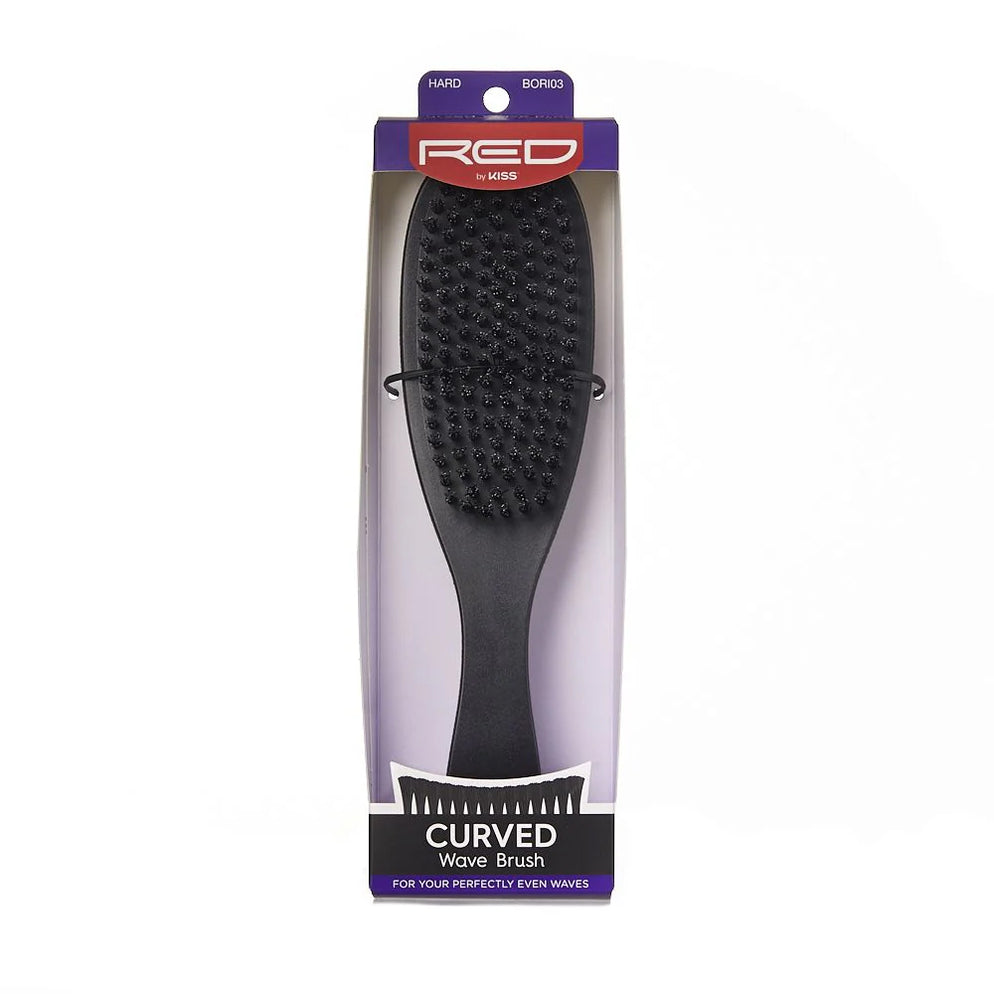 RED BY KISS - Injection Boar Curved Wave Brush BORI03 — Hair to Beauty