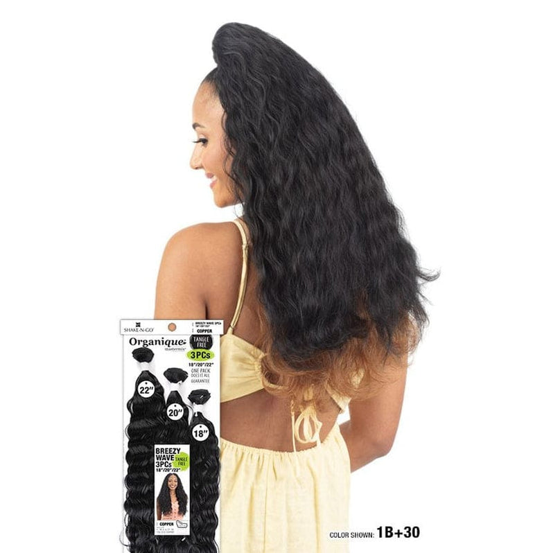 Shake-N-Go Organique Mastermix Synthetic Weave - BREEZY WAVE 3PCS ...