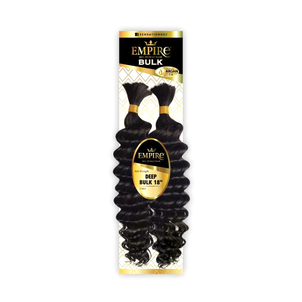 Sensationnel Empire Human Hair Weave - EMPIRE DEEP BULK 18″ — Hair to ...