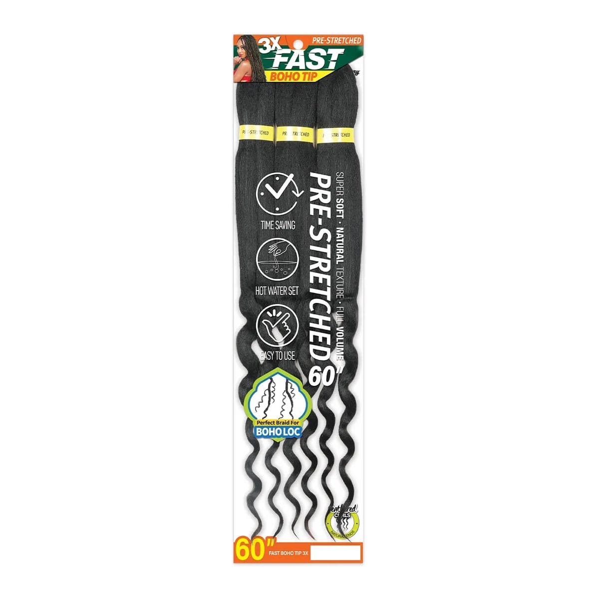 FAST BRAID BOHO TIP 3X - Zury Synthetic Jumbo Braid — Hair to Beauty