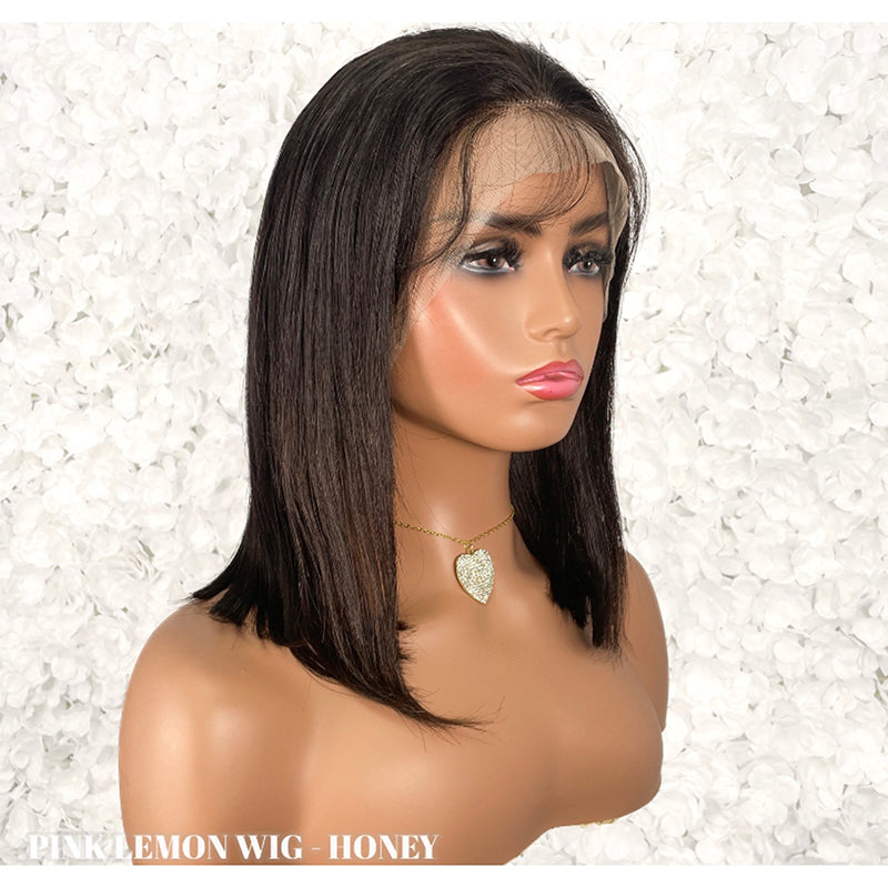 Pink Lemon Unprocessed Virgin Remi Hair 13x4 Full Lace Front Wig - HON ...