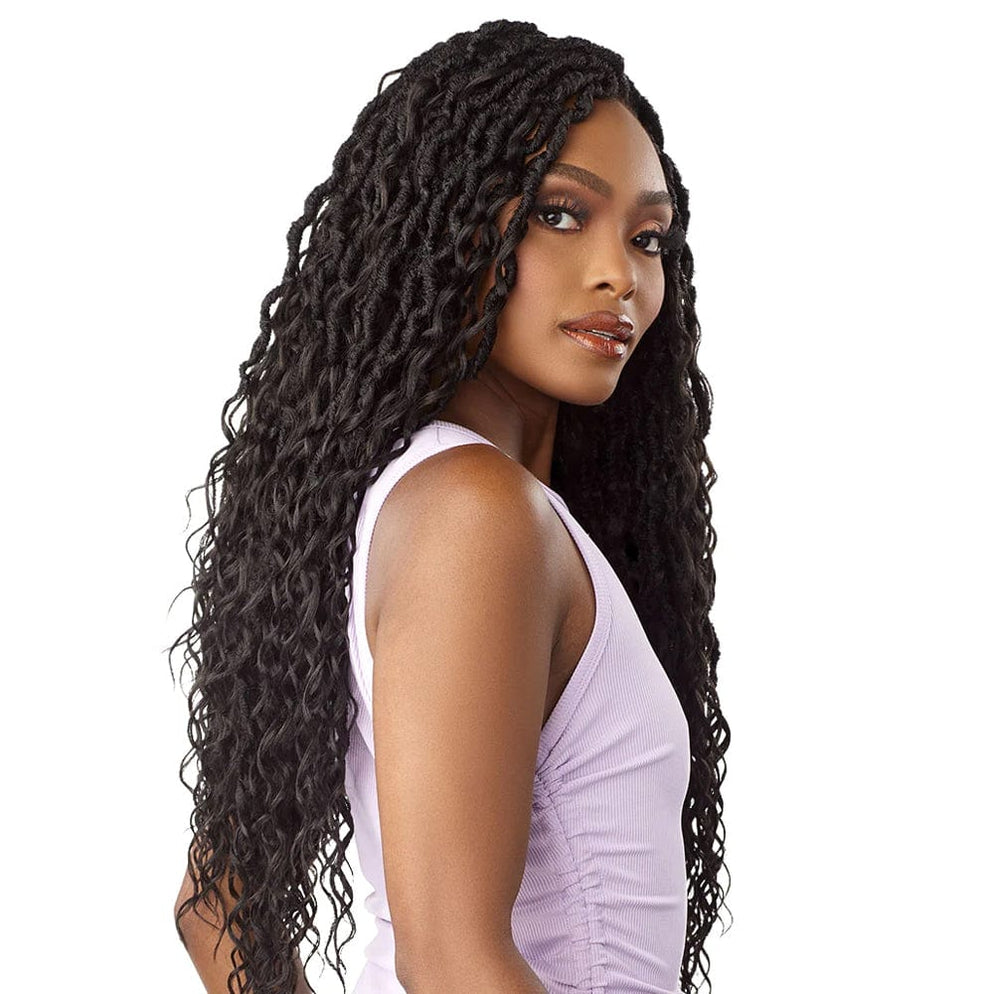 3X MERMAID LOCS 24″ - Sensationnel Lulutress Synthetic Crochet Braid ...
