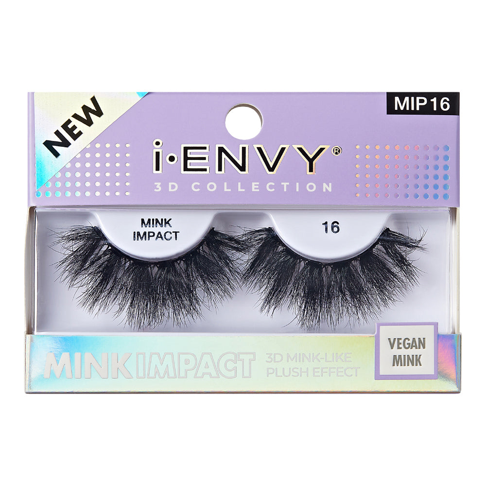 KISS - i Envy 3D Collection Mink Impact MIP16 — Hair to Beauty