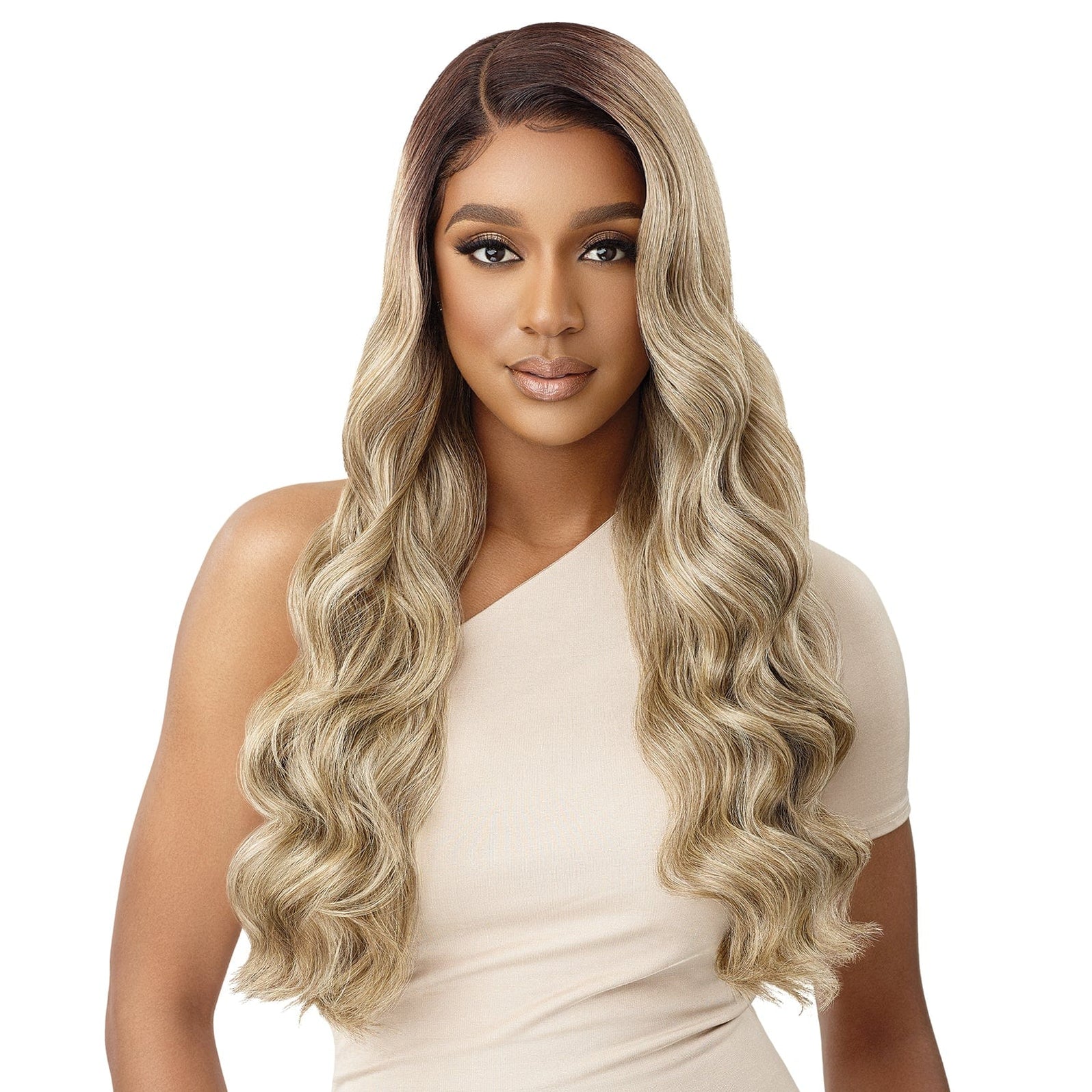 ALEXANDRA - Outre Melted Hairline Synthetic HD Lace Front Wig — Hair to ...