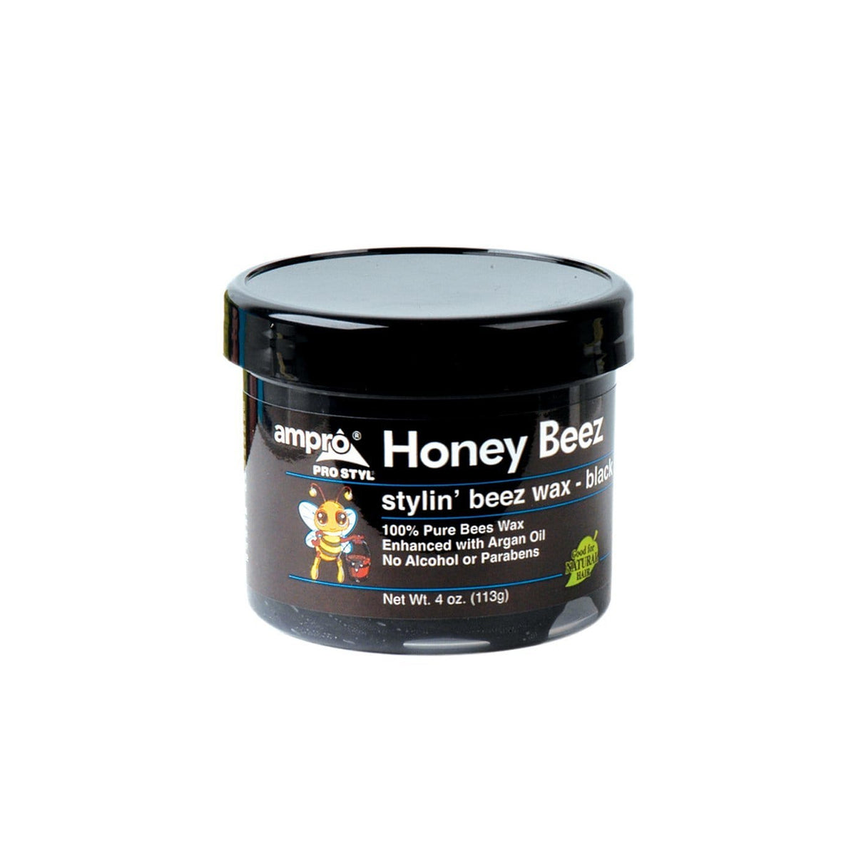 AMPRO - Honey Beez Wax Black 4oz — Hair to Beauty