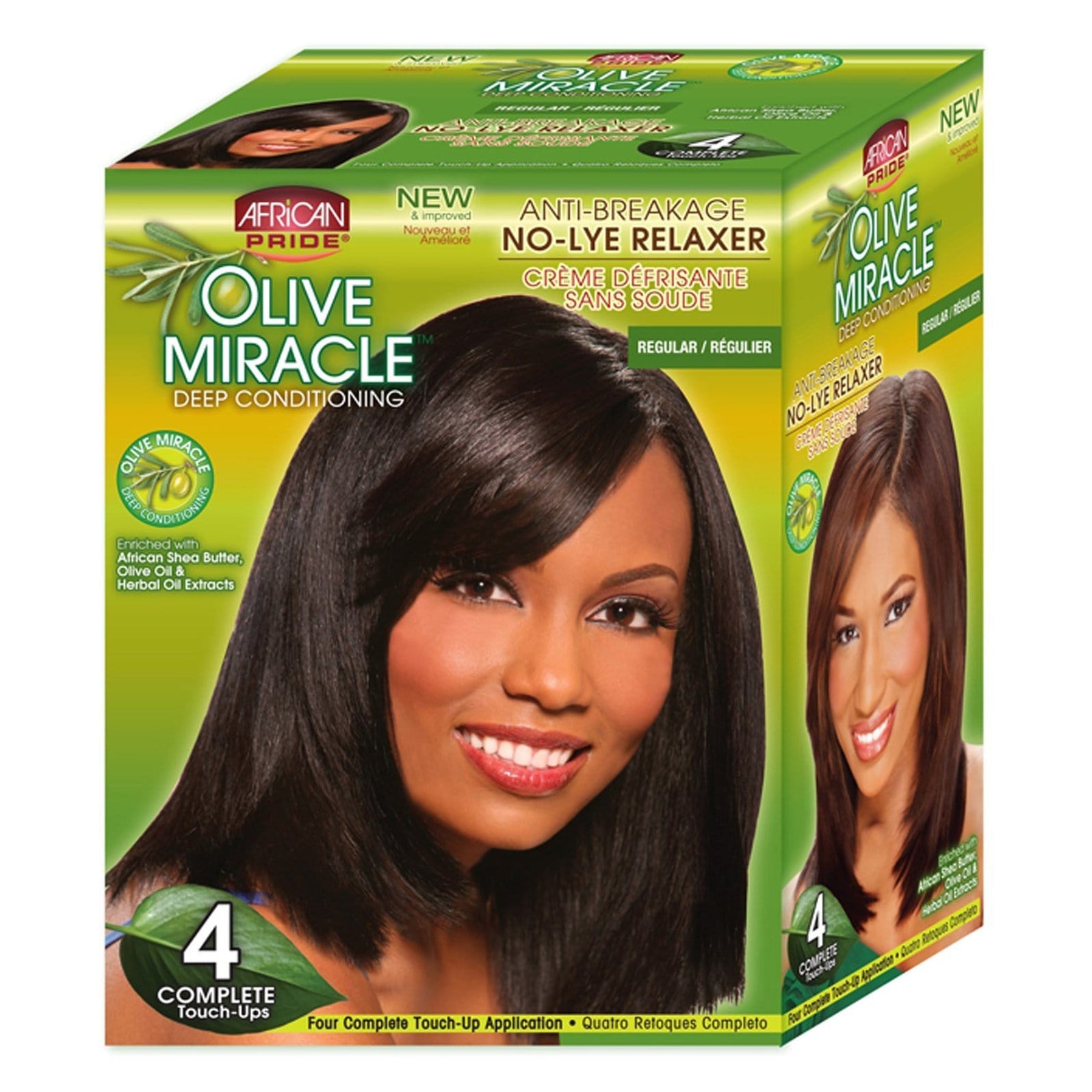 AFRICAN PRIDE - Olive Miracle Kit Regular — Hair to Beauty