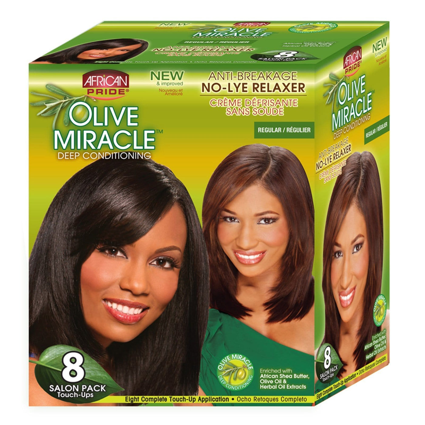AFRICAN PRIDE - Olive Miracle Kit Regular — Hair to Beauty