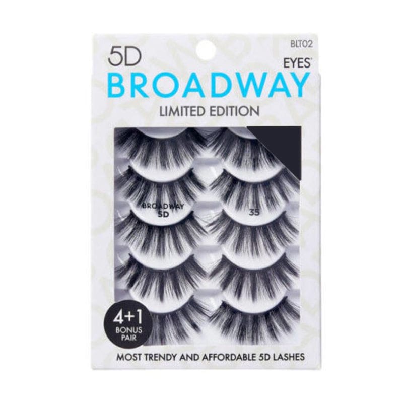 KISS - 5D 5Pair Broadway Eyelashes BLT02 — Hair to Beauty