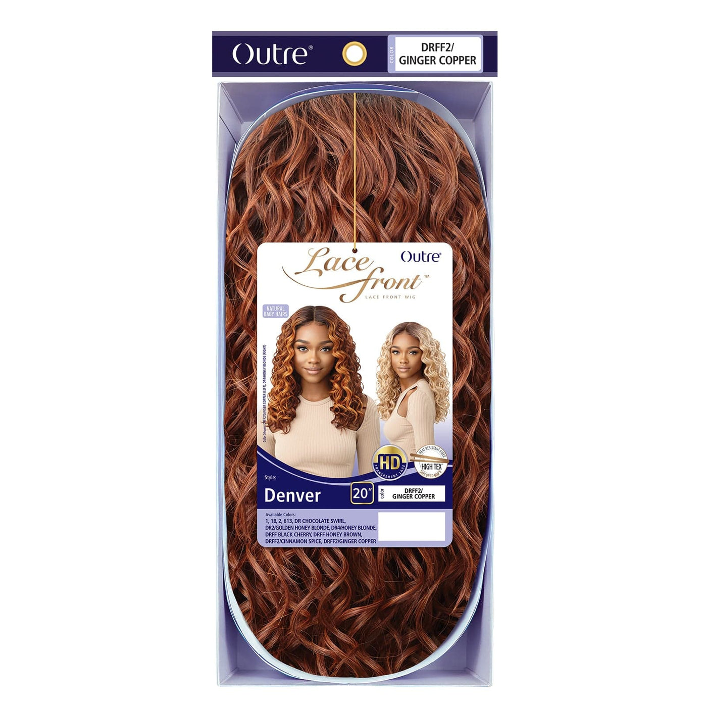 DENVER - Outre Synthetic HD Lace Front Wig — Hair to Beauty