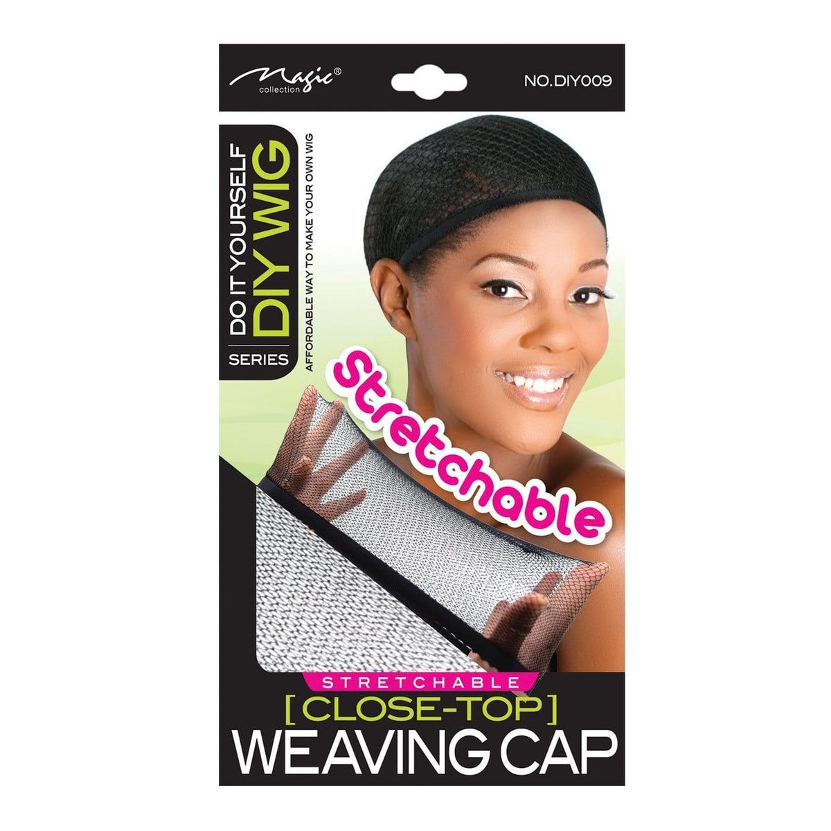 MAGIC - Diy Wig : Closed-Top Weaving Cap Black — Hair to Beauty