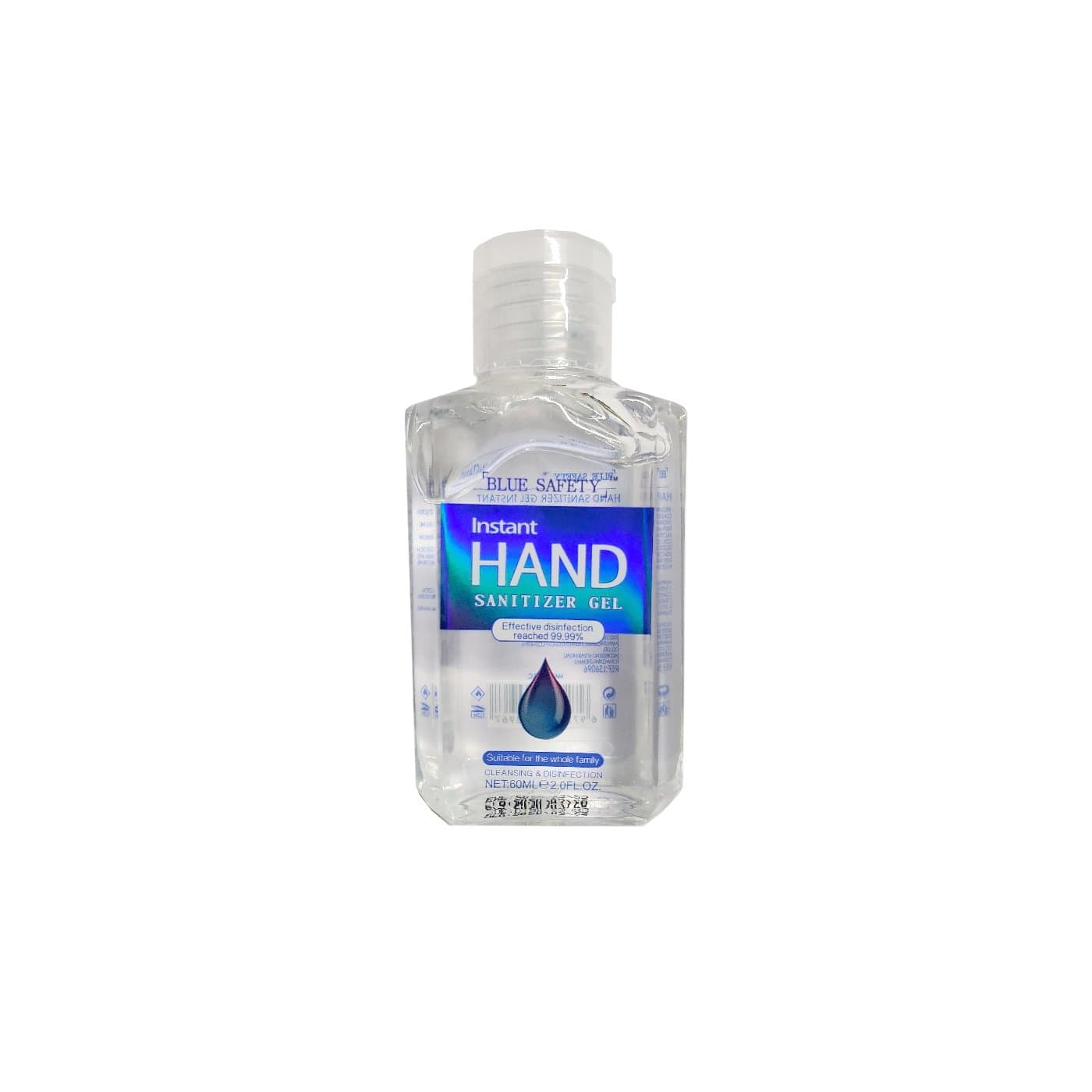 BLUE SAFETY - Instant Hand Sanitizer Gel 2oz — Hair to Beauty