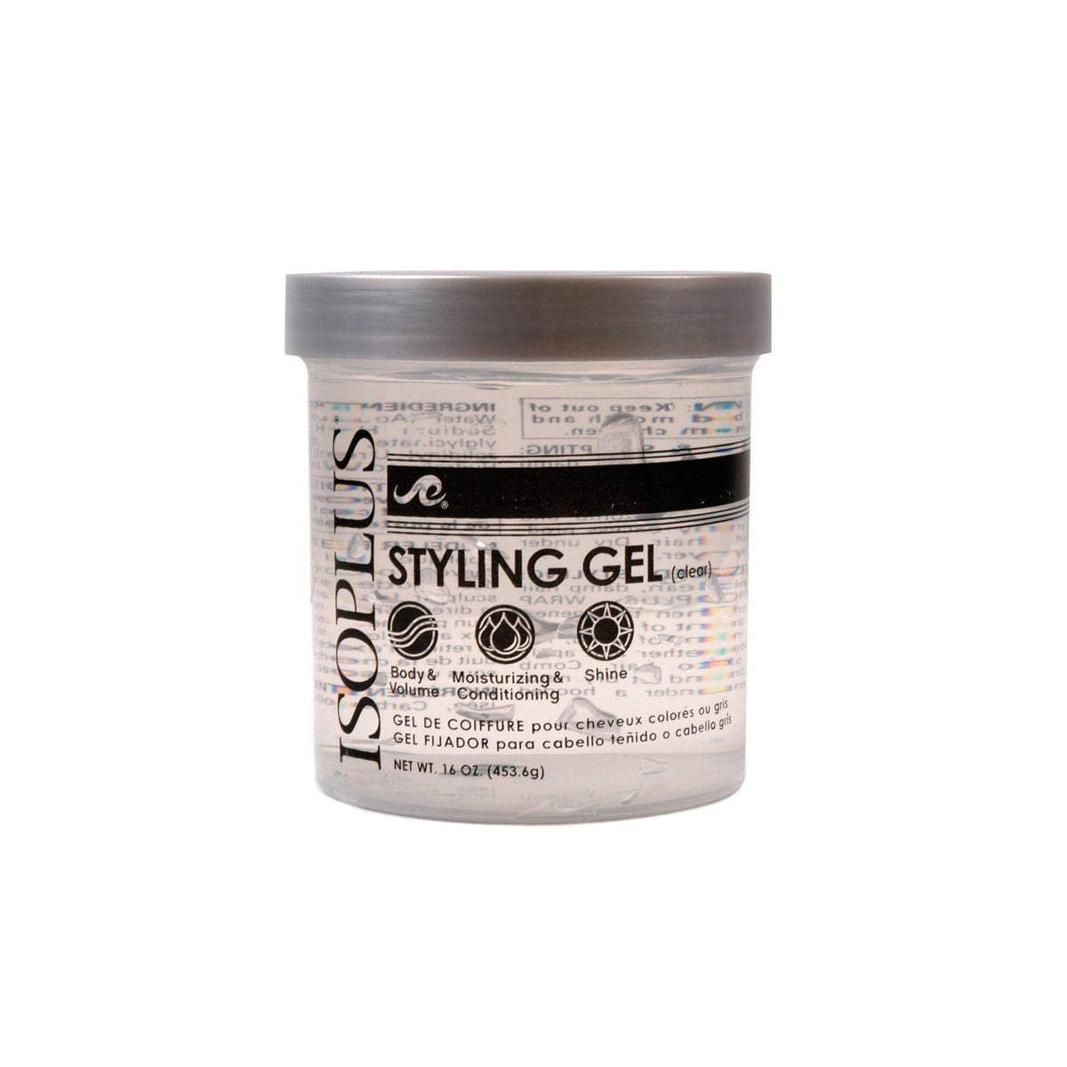 ISOPLUS - Clear Styling Gel 16oz — Hair to Beauty