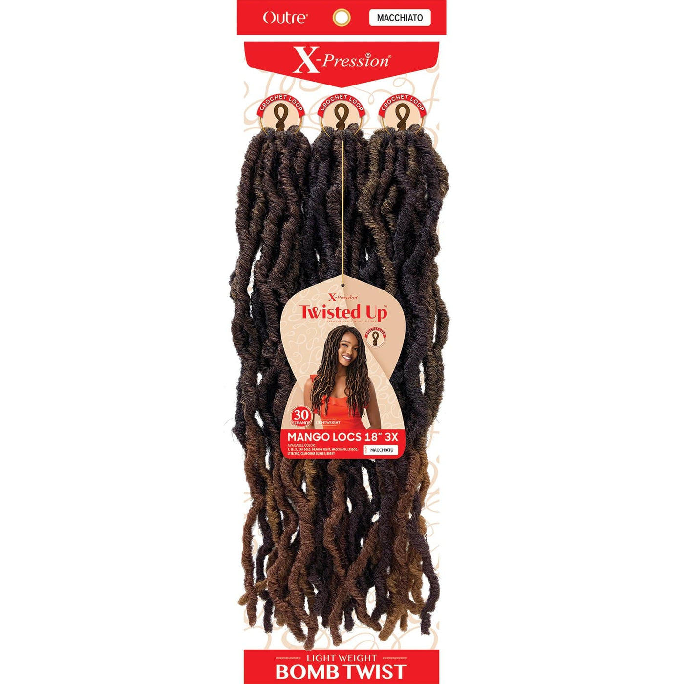 MANGO LOCS 18″ 3X - Twisted Up Synthetic Braid — Hair to Beauty