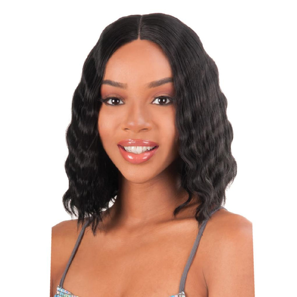 MLCR11 | Magic Crimped Synthetic HD Lace Front Wig — Hair to Beauty