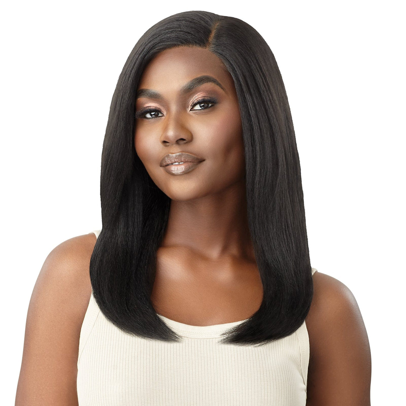 NATURAL YAKI 18" - Outre Synthetic HD Lace Front Wig — Hair to Beauty