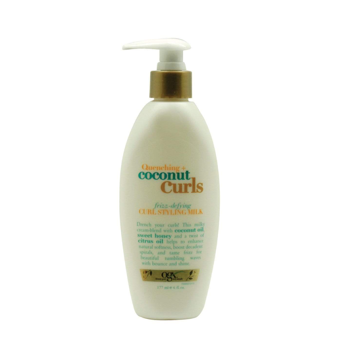 ORGANIX - Coconut Curls Frizz Defying Milk 6oz — Hair to Beauty